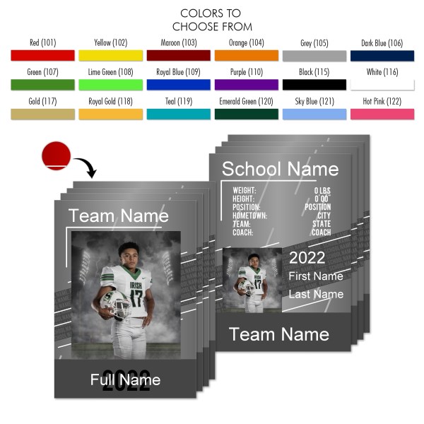School Pride Series Trading Cards - Ark-La-Tex Color Lab, Inc.